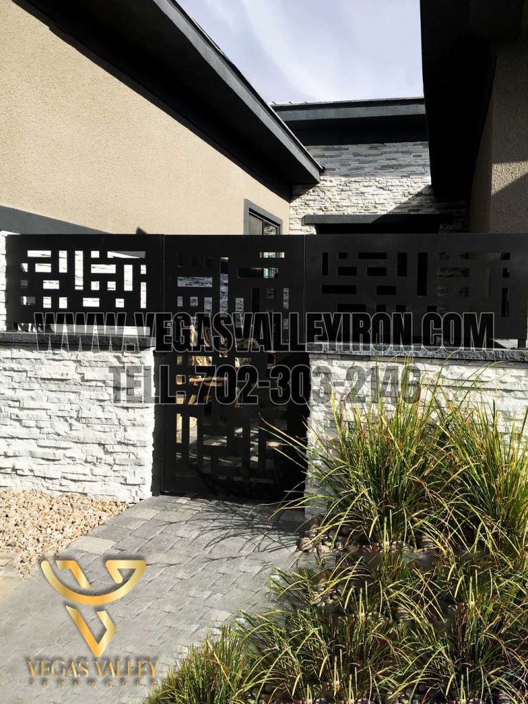 Courtyard Entry Gates Gallery - Vegas Valley Ironworks