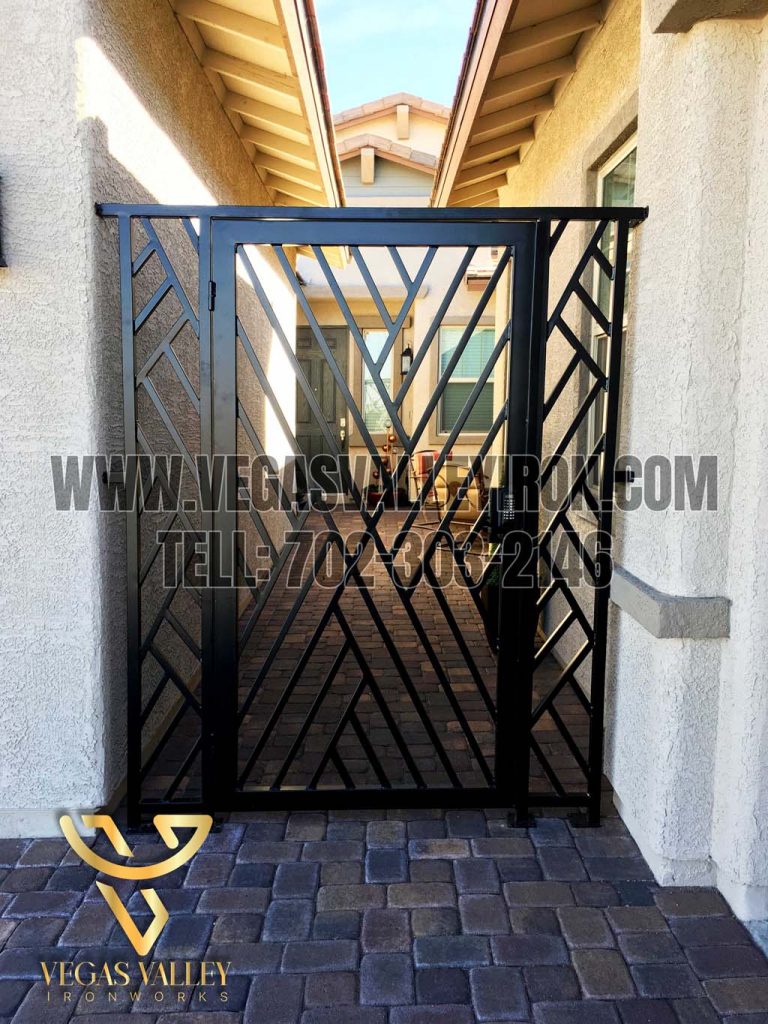 Courtyard Entry Gates Gallery - Vegas Valley Ironworks