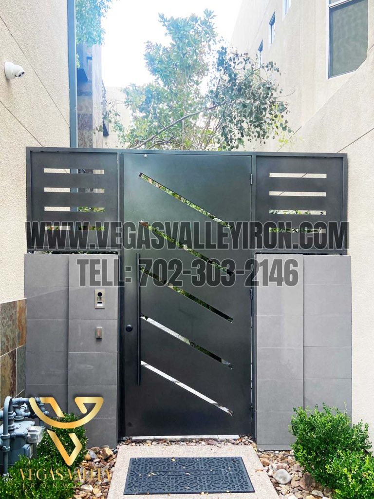 Courtyard Entry Gates Gallery - Vegas Valley Ironworks