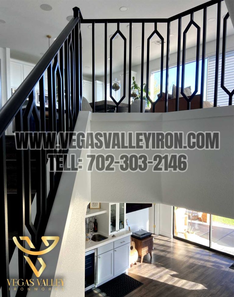 Stair Rails Gallery - Vegas Valley Ironworks