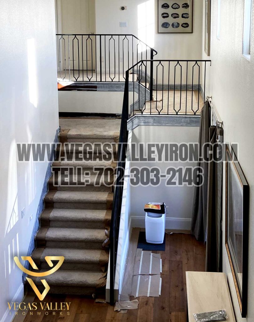 Stair Rails Gallery - Vegas Valley Ironworks